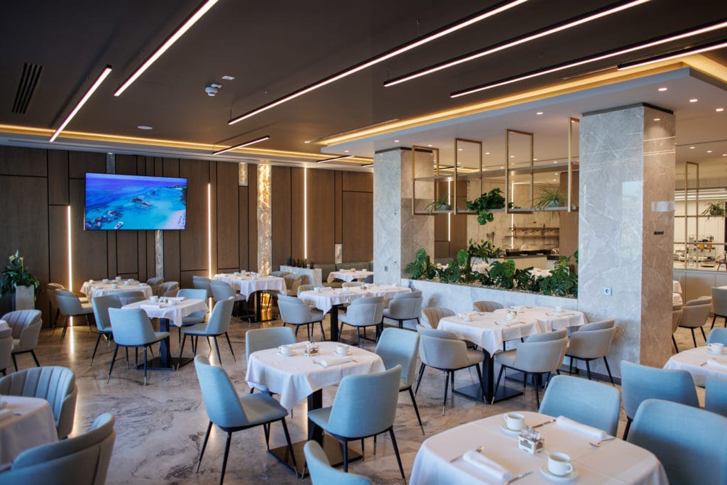 Breakfast Area – Prado Luxury Hotel